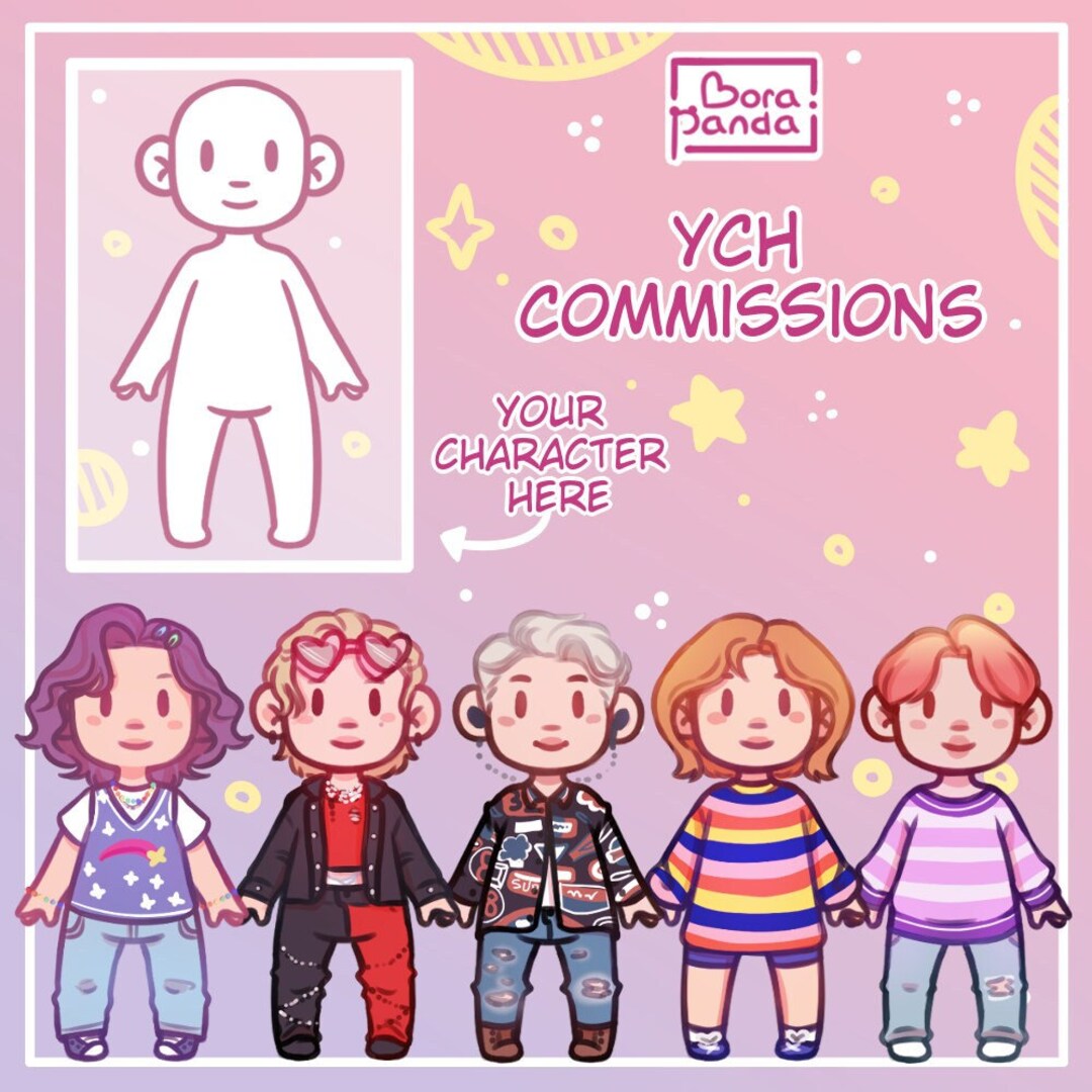 YCH Chibi Commissions - Etsy