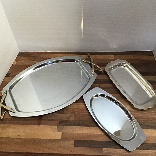 Kromex Serving Tray - Etsy