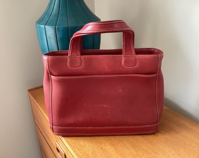 Vintage Coach Mini Safari Tote - Etsy