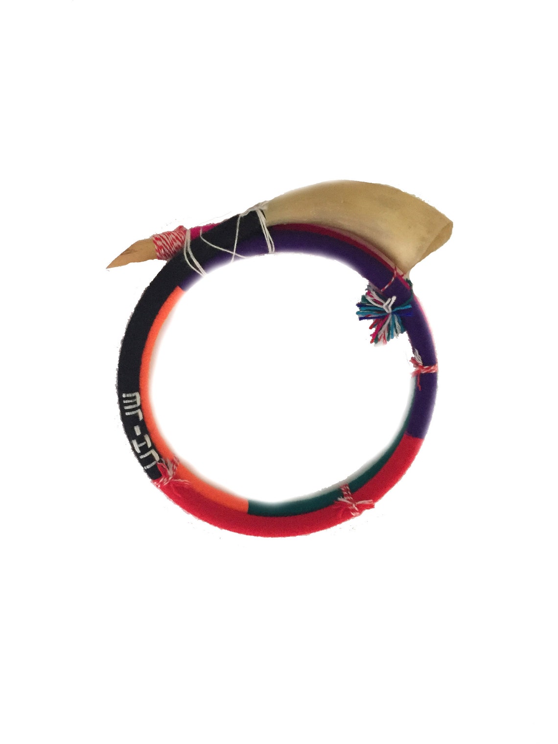 Decorative Jewish Shofar. Colorful Vintage Handmade Wall - Etsy