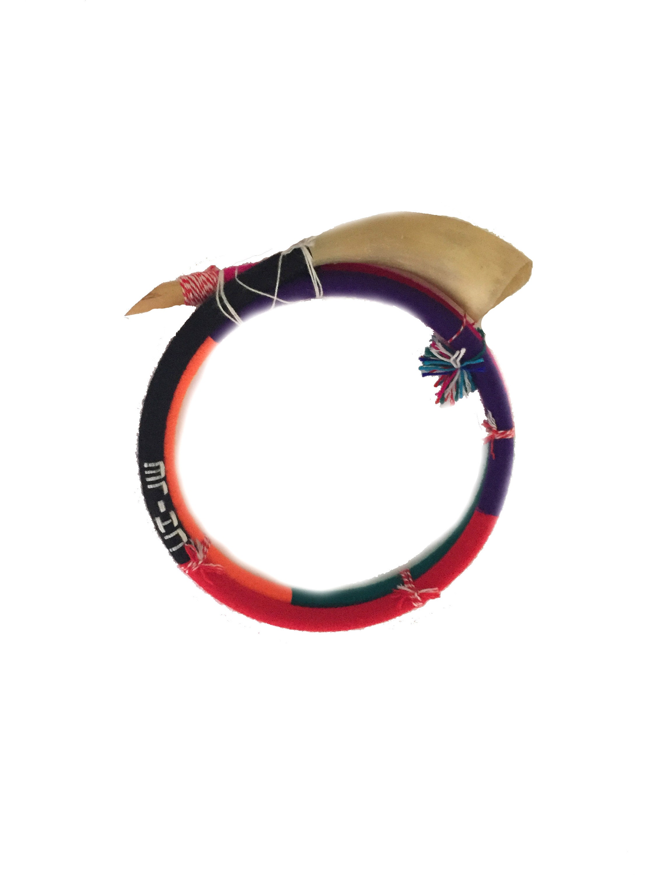 Decorative Jewish Shofar. Colorful, Vintage, Handmade, Wall Decoration ...