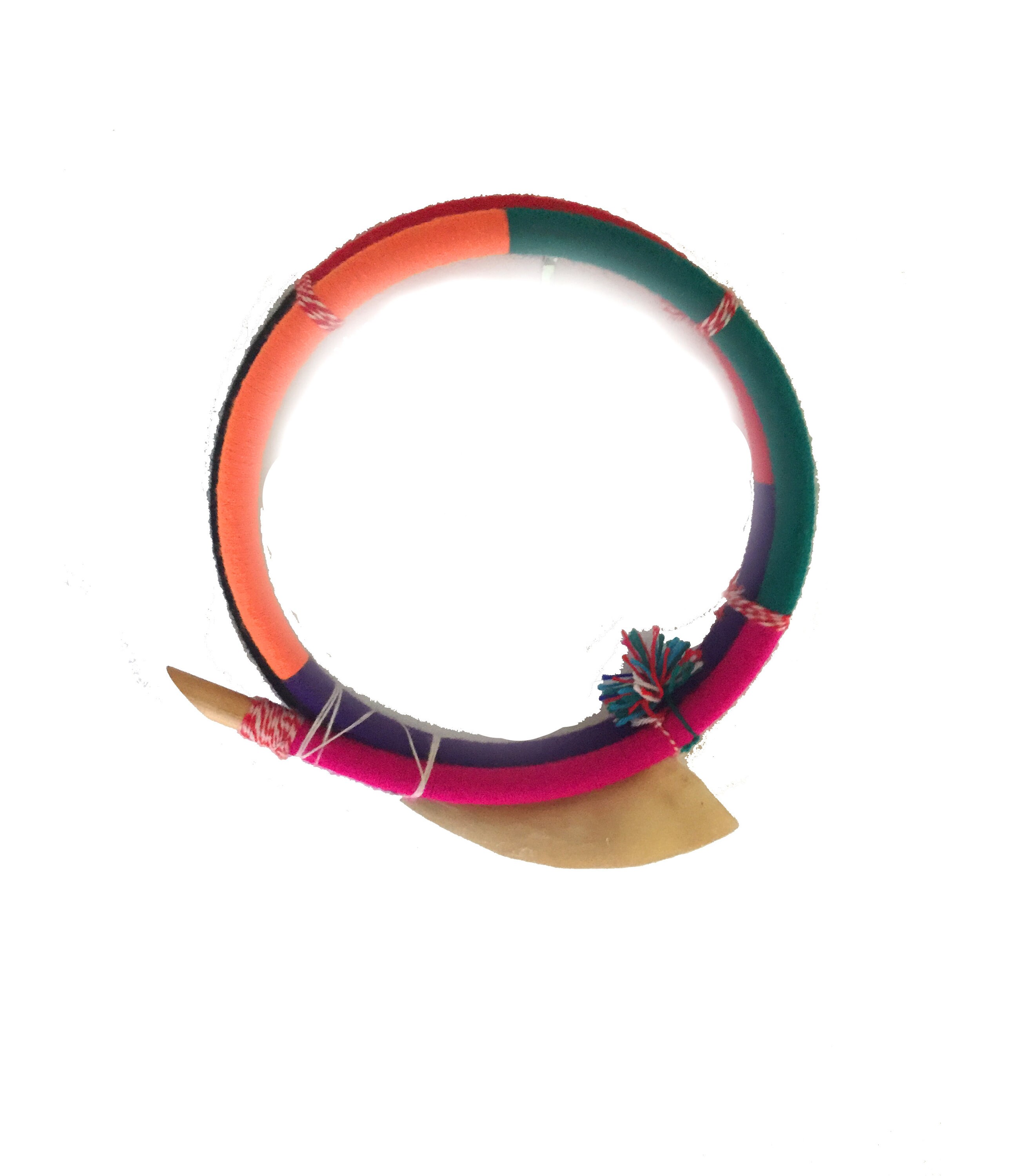 Decorative Jewish Shofar. Colorful, Vintage, Handmade, Wall Decoration ...