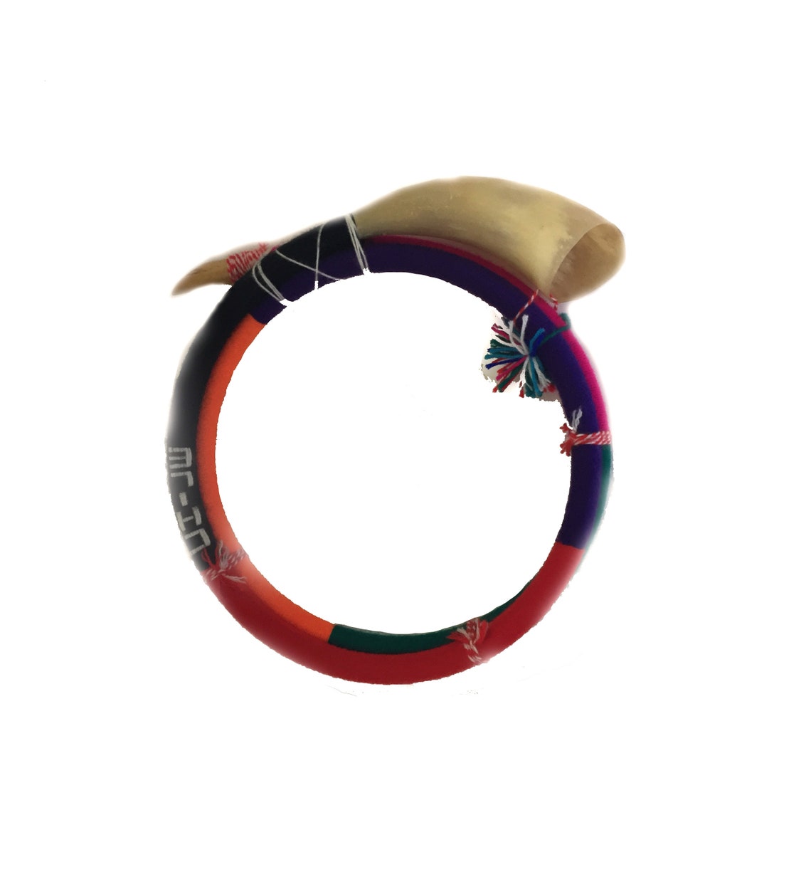 Decorative Jewish Shofar. Colorful, Vintage, Handmade, Wall Decoration ...