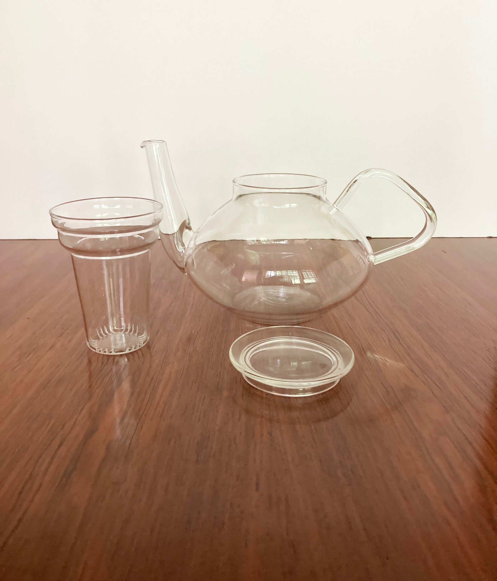 Award Winning Clear Glass Teapot, Vintage, MOMA Collection, Schott ...