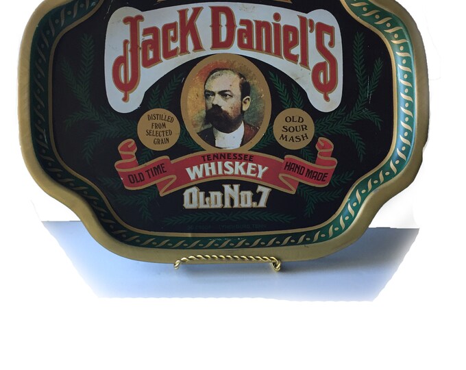 Vintage Jack Daniels Serving Beer Tray by Barringer, Wallis and Manners ...