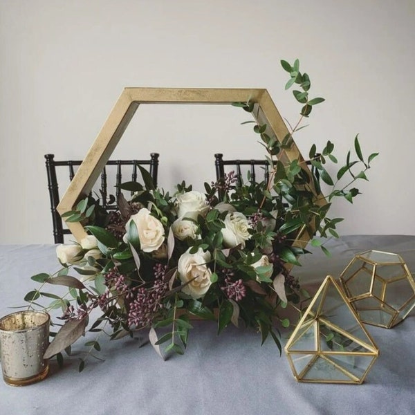Geometric Centerpiece - Etsy