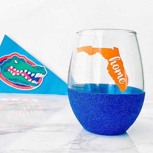Florida Gators Wine Glass - Etsy