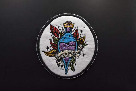 Good Luck Bottle Patch Pretty Sparkle Good Luck Witch - Etsy