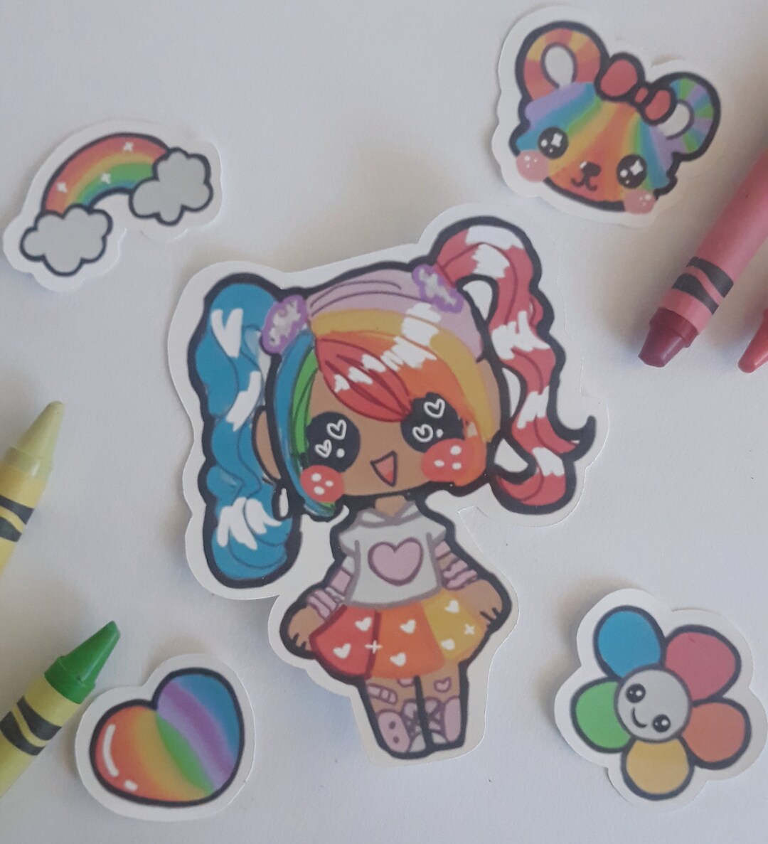 Kidcore Sticker Pack - Etsy