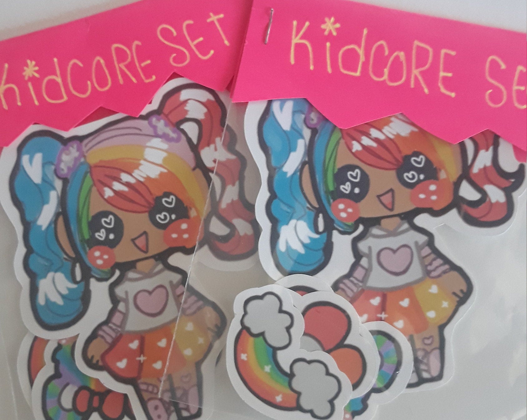 Kidcore Sticker Pack - Etsy