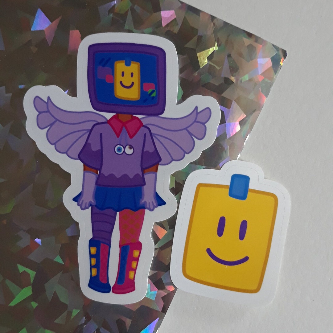 Weirdcore Tvhead Sticker Pack! - Etsy