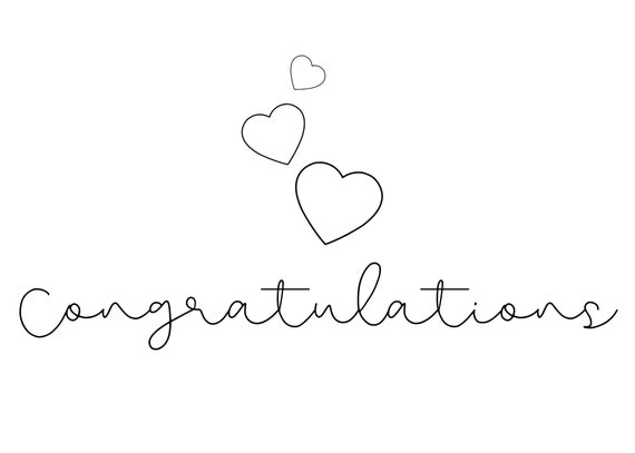 Congratulation Card | Etsy
