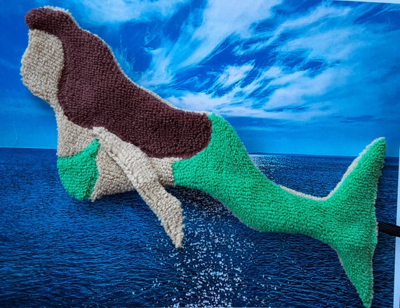 Smudge Fish: Mermaid Microfiber Covert Cleaning Cloth-tan - Etsy