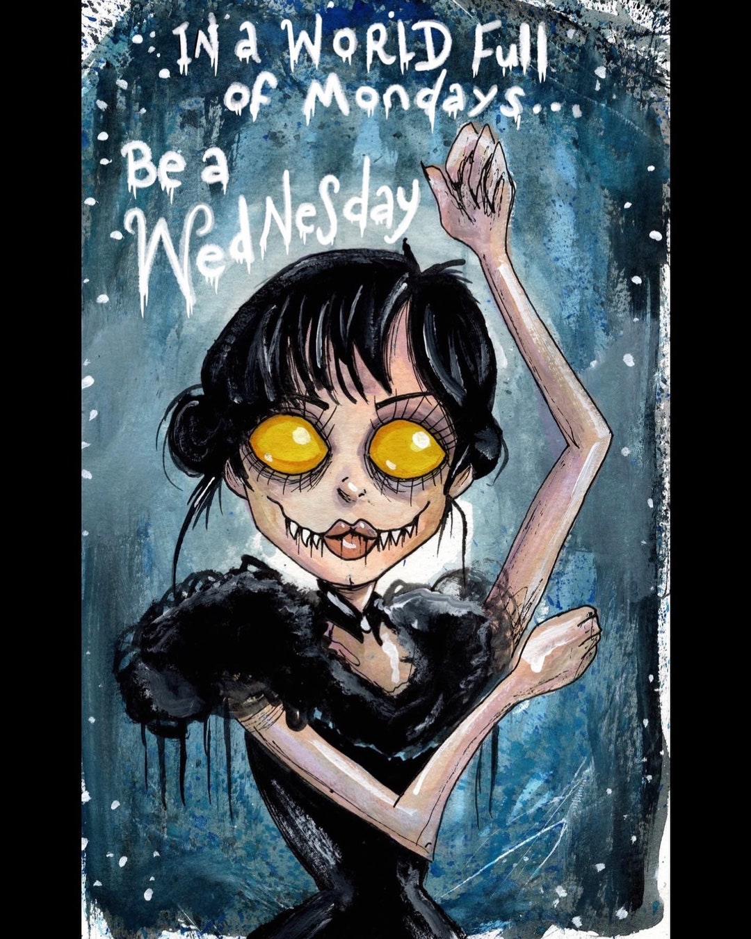 Wednesday Addams Dance - Etsy