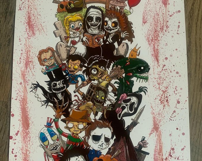 Icons of Horror - Etsy