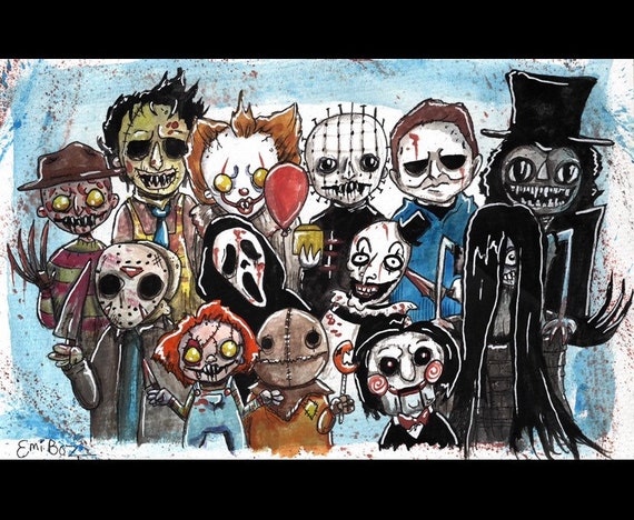 Horror Icons | Etsy