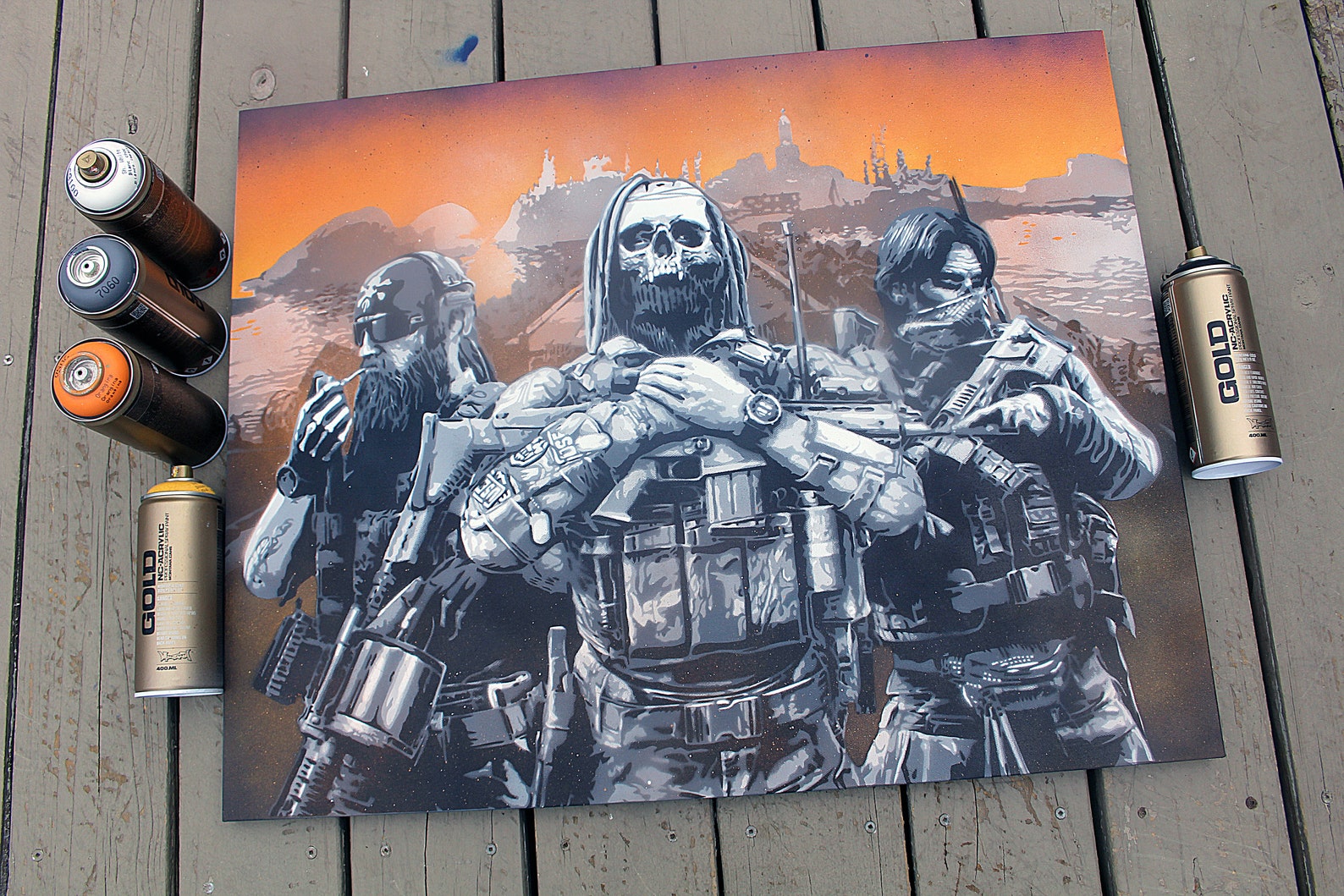 Goon Squad Escape From Tarkov Spray Painting - Etsy Hong Kong