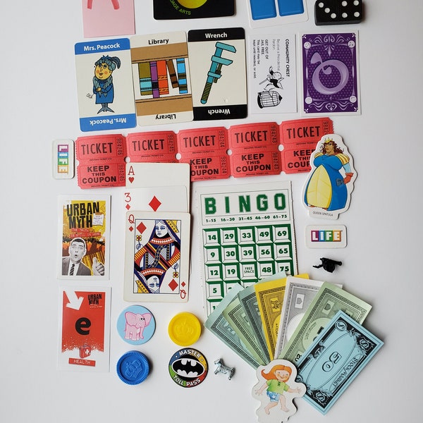 Upcycle Game Pieces - Etsy