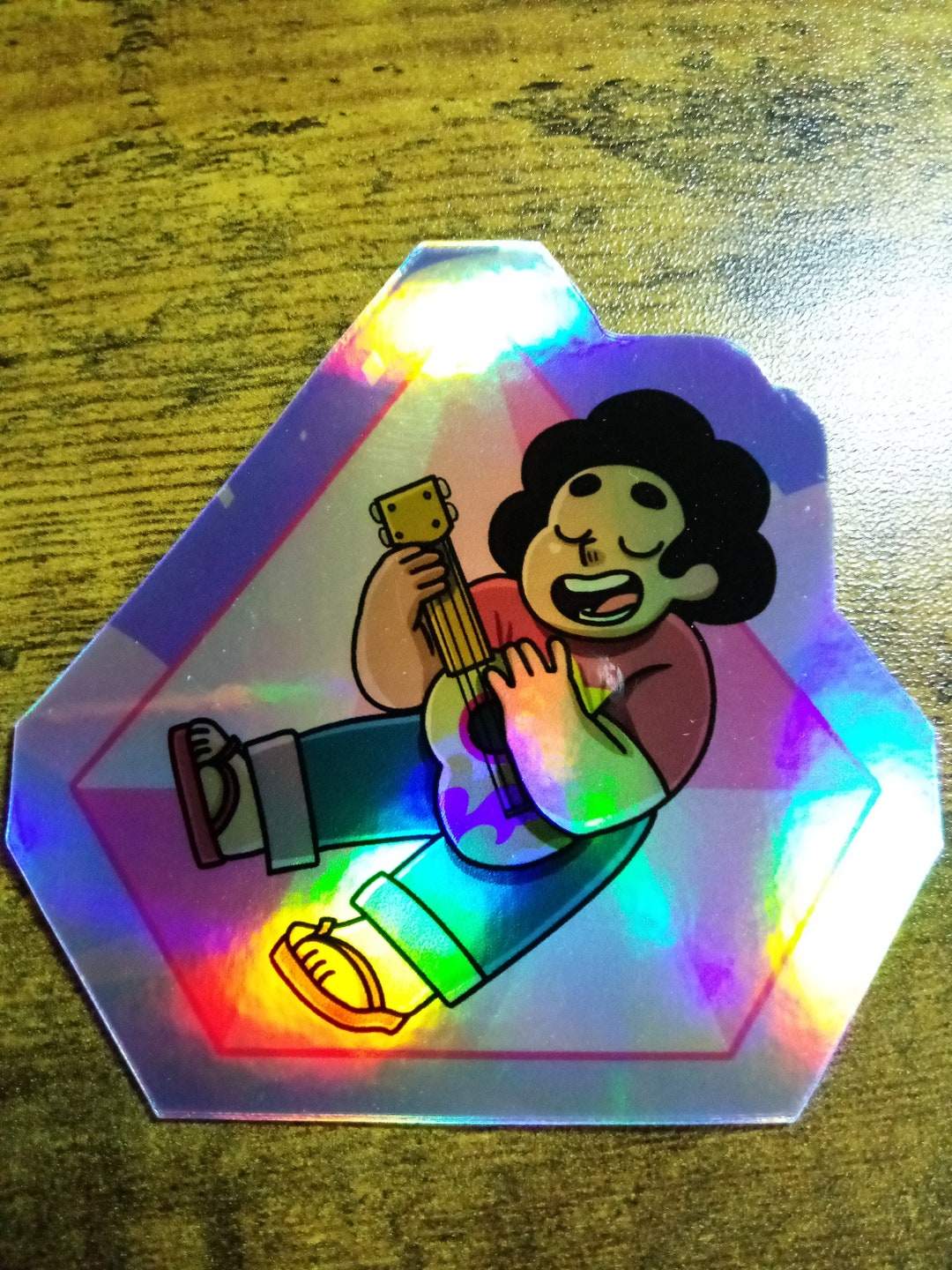 Holographic Steven Universe Sticker - Etsy