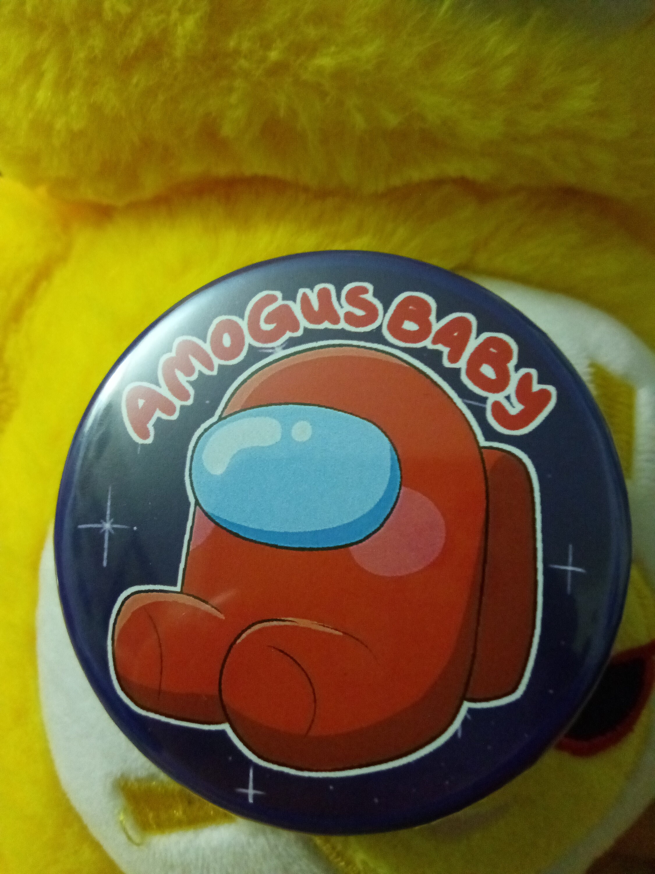 Amogus Baby Button | Etsy