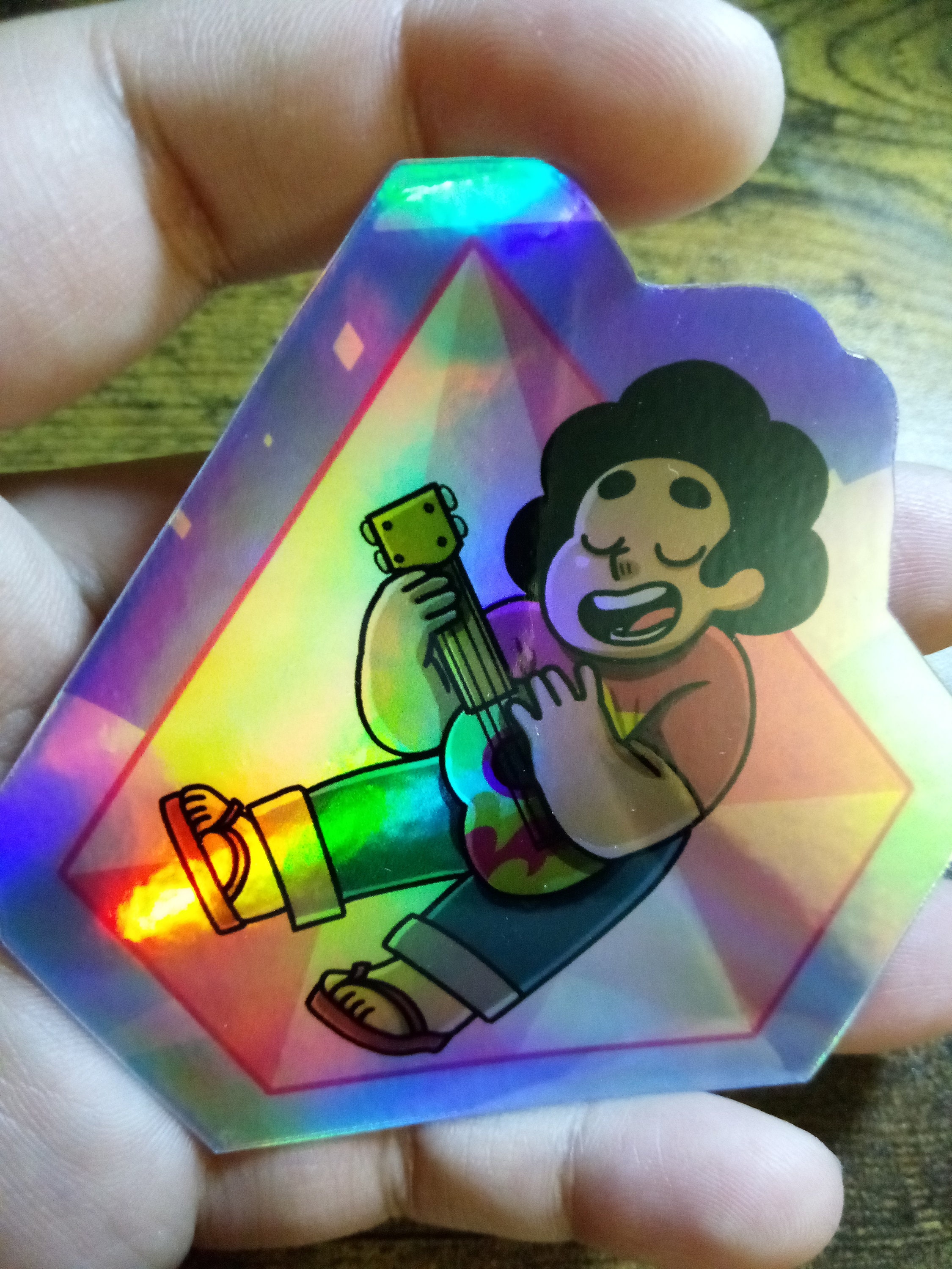 Holographic Steven Universe Sticker - Etsy