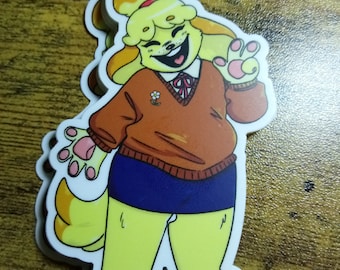Isabelle Sticker - Etsy
