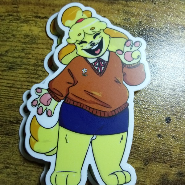 Isabelle Sticker - Etsy