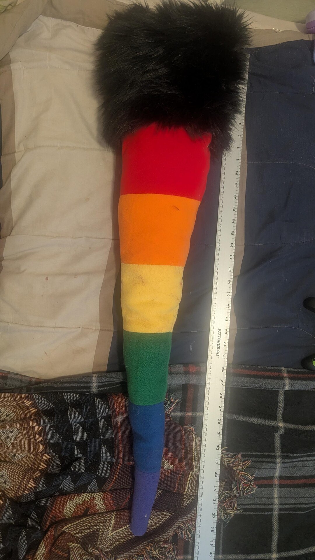 Rainbow Rat/possom Tail - Etsy