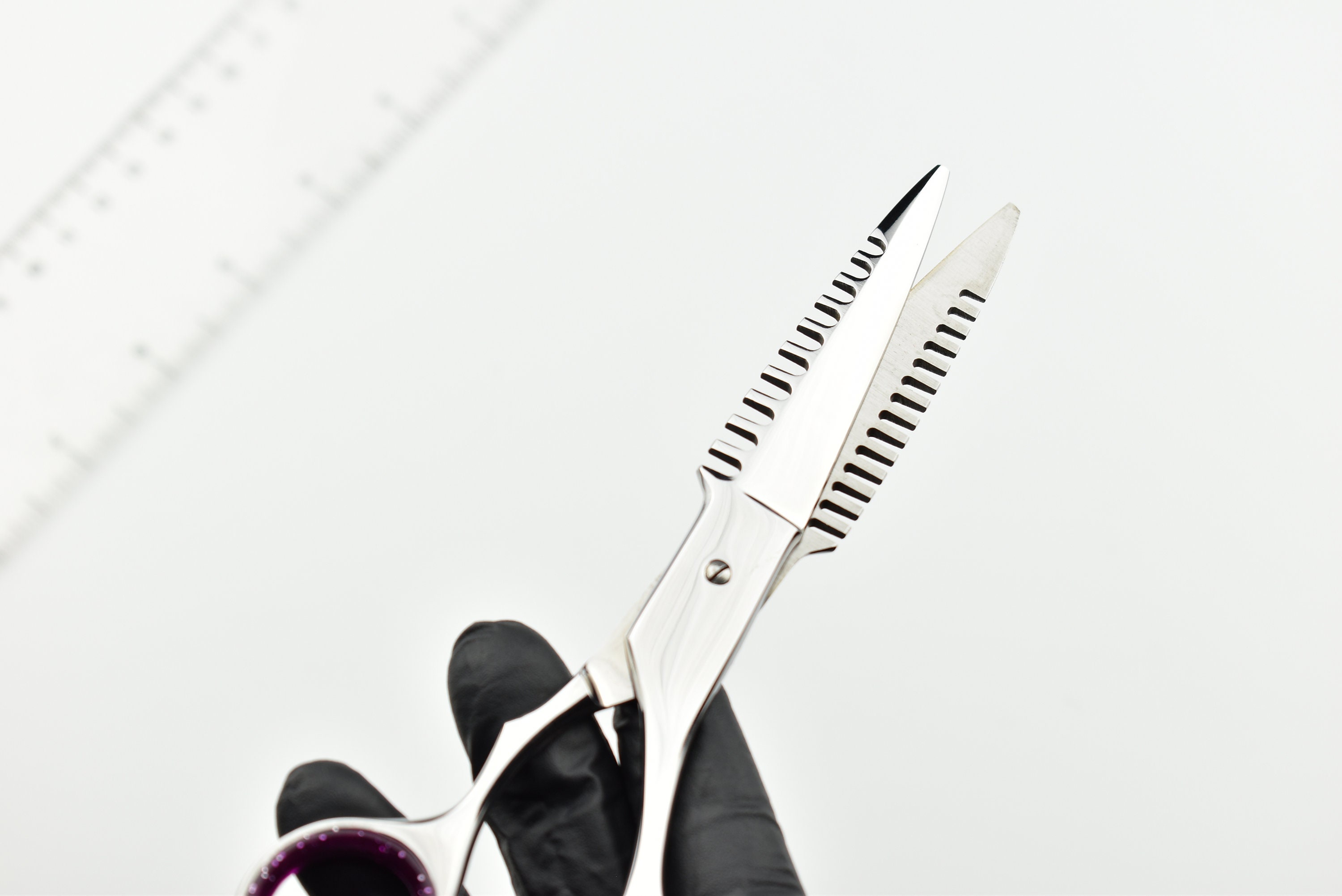 FISHBONE RAZOR SHEAR Personalize Hair Cutting Scissor - Etsy