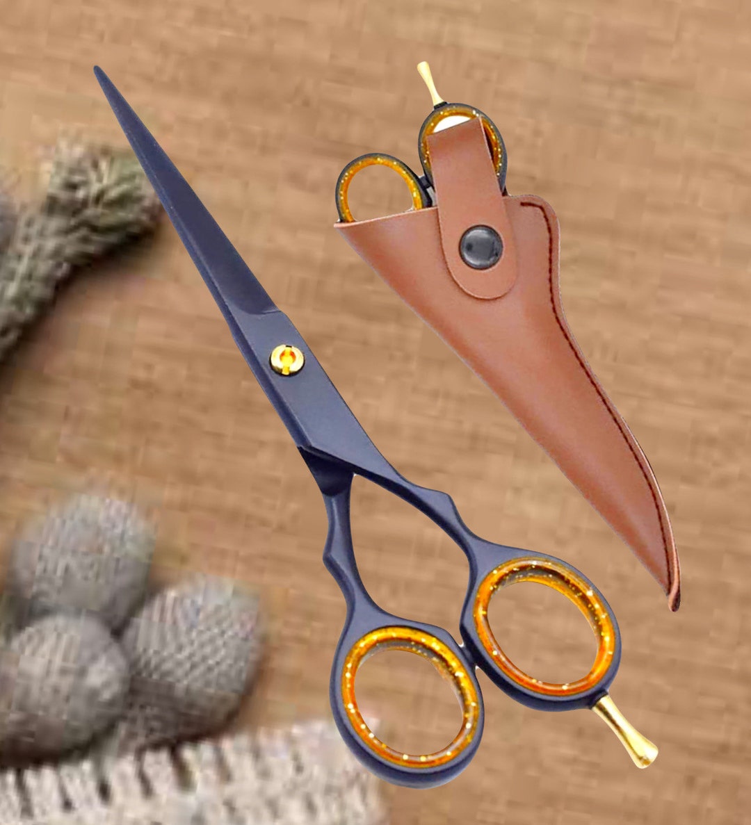 Professional Haircut Shears 6 Inch Pet Grooming Scissor Razor Edge ...