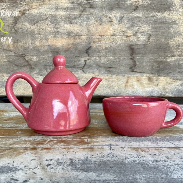 Ceramic Tea Set - Etsy