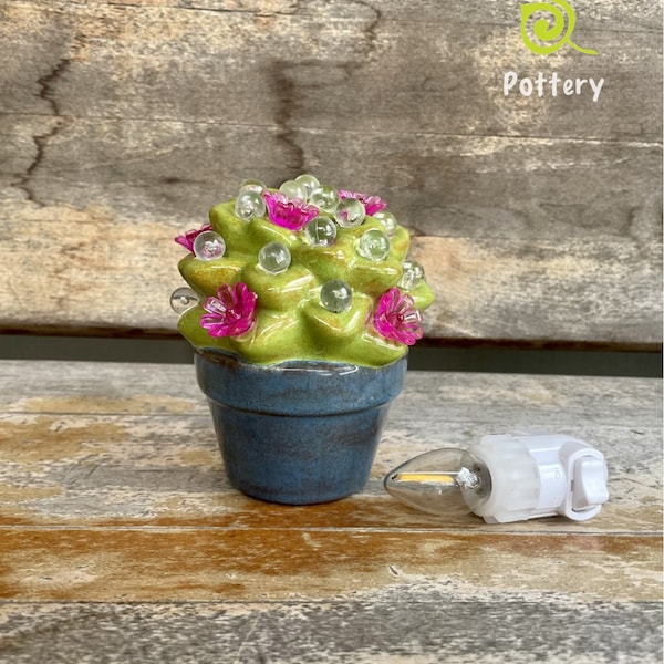 Cactus Night Light - Etsy