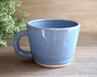 Ceramic Light Blue Mug - Etsy