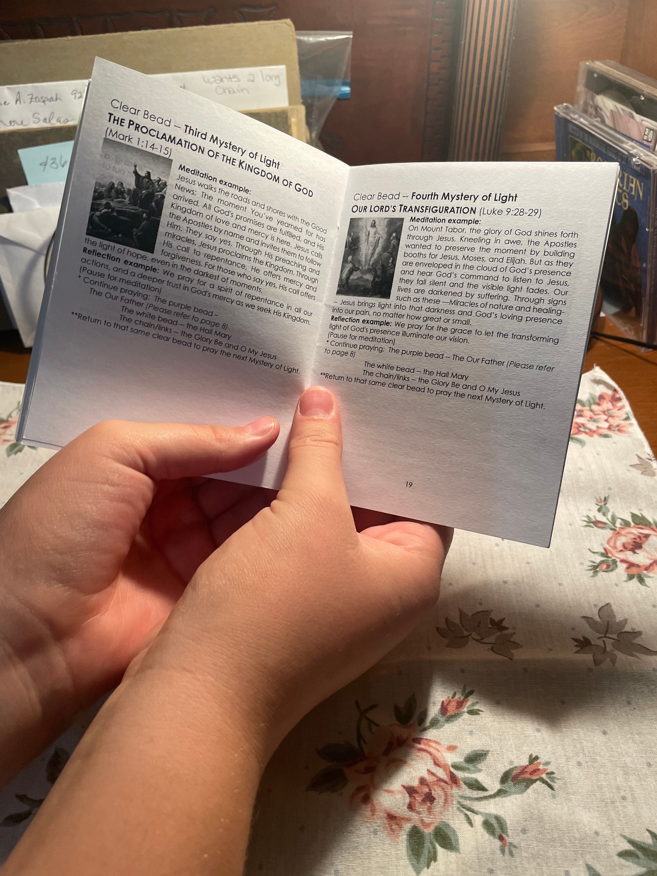 Chaplet of Light Booklet - Etsy