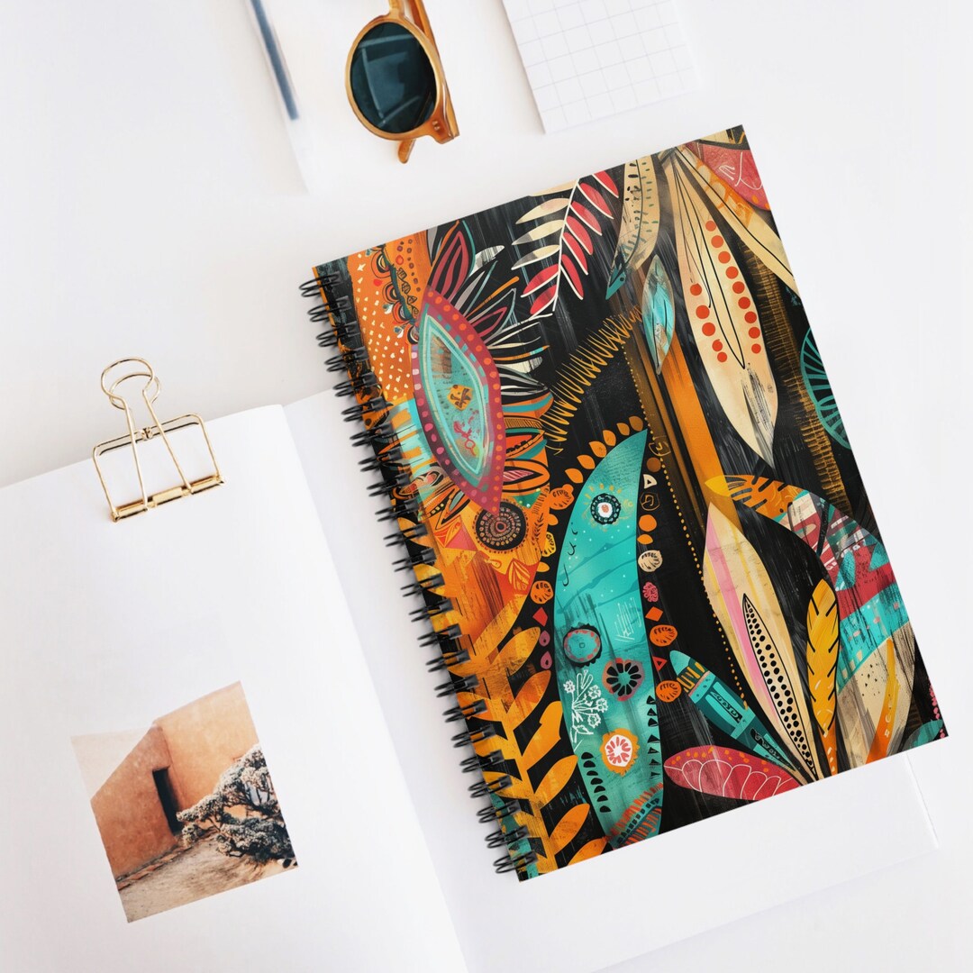 Contemporary Artistic Journal for Creative Writing, Handmade Notebook ...