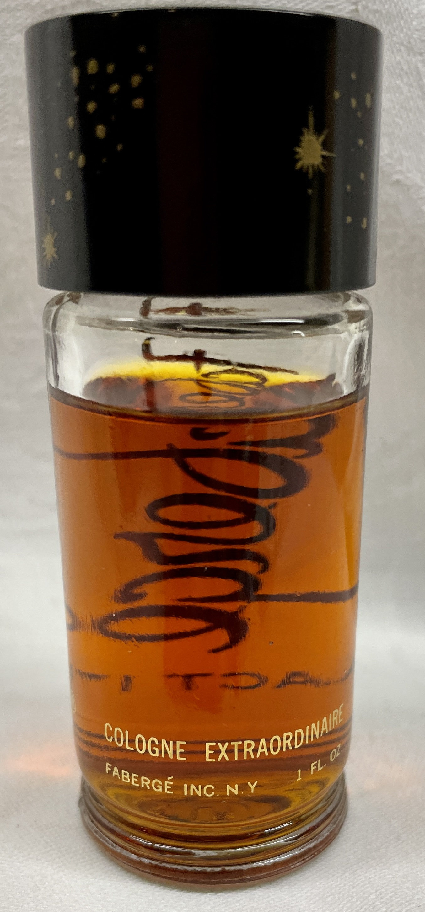 Vintage Faberge Act IV Cologne Extraordinaire 1 Ounce Splash Top Bottle ...