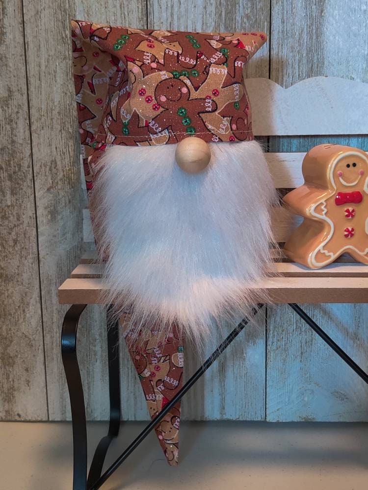 Christmas Gnome Gingerbread Man Gnome Gingerbread Tiered | Etsy