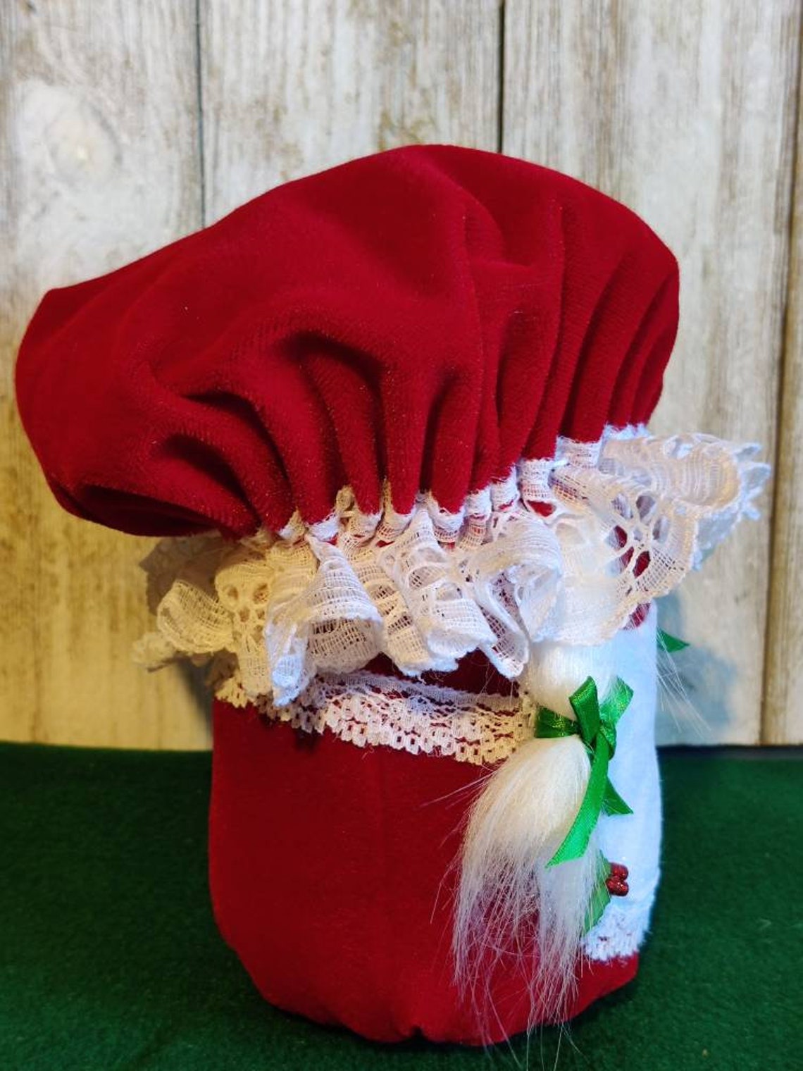 Mrs Claus Gnome Mrs Santa Gnome Mrs Claus - Etsy