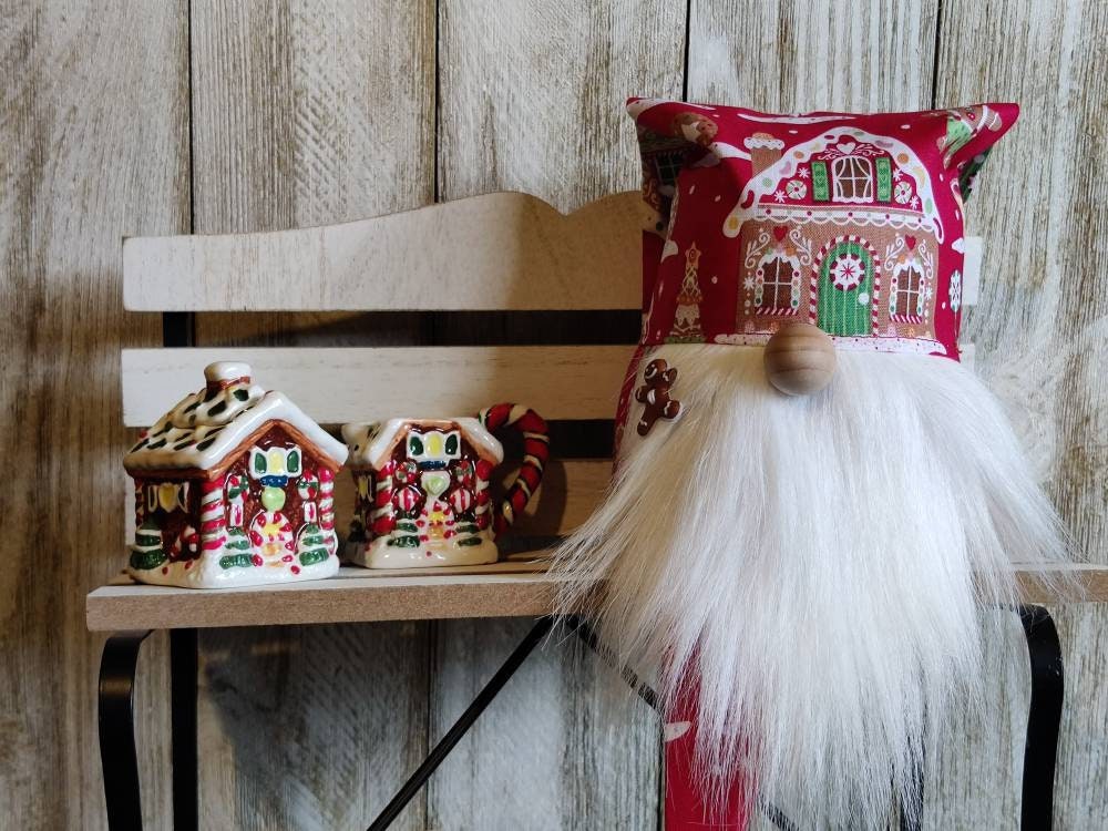 Gingerbread House Gnome Gingerbread Gnome Christmas Gnome - Etsy