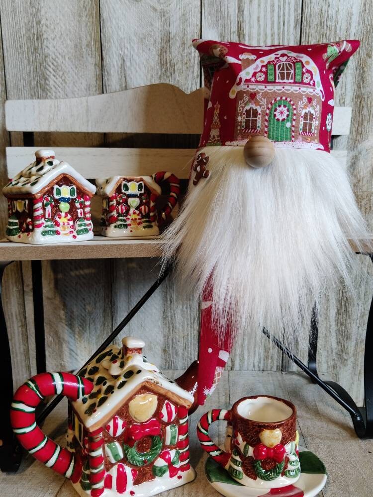Gingerbread House Gnome Gingerbread Gnome Christmas Gnome - Etsy