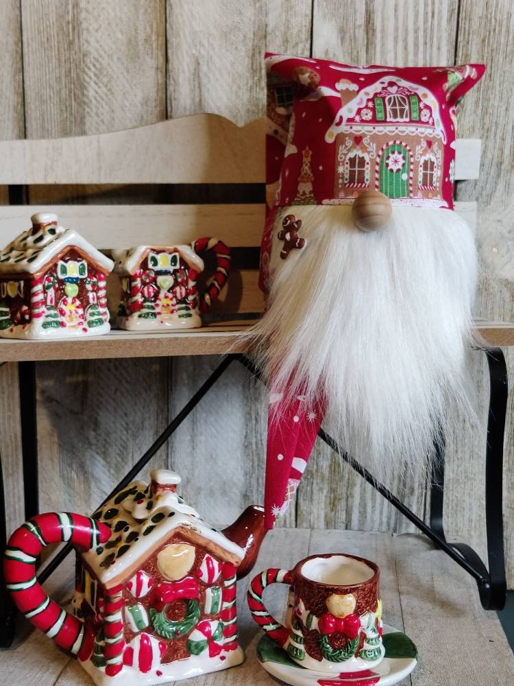Gingerbread House Gnome Gingerbread Gnome Christmas Gnome - Etsy