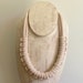 IVY | Statement Cotton Rope Necklace | Sand - Etsy