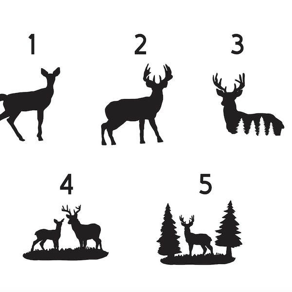 Deer Stickers - Etsy