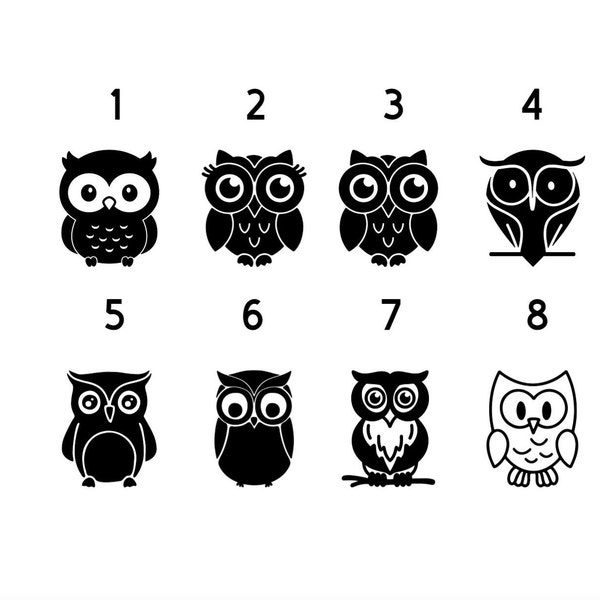 Owl Car Decal - Etsy