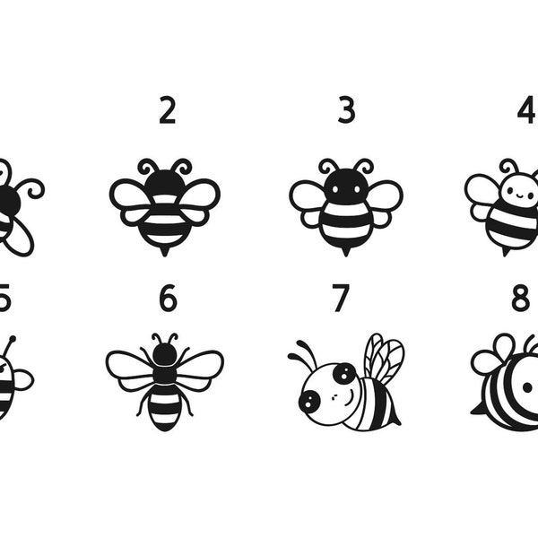 Bee Decal - Etsy