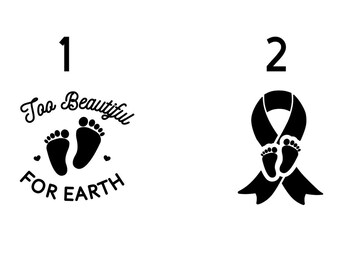 Infant Loss Decalsids Angel Baby Tumbler Sticker - Etsy