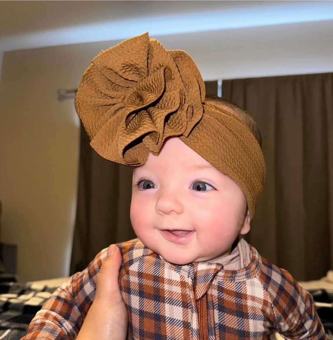 Messy Baby Bows, Messy Baby Girl Headwrap - Available in Piggies ...