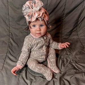 Hearts Messy Baby Headwrap, Shredded Baby Head Wrap, Baby Bow, Baby ...