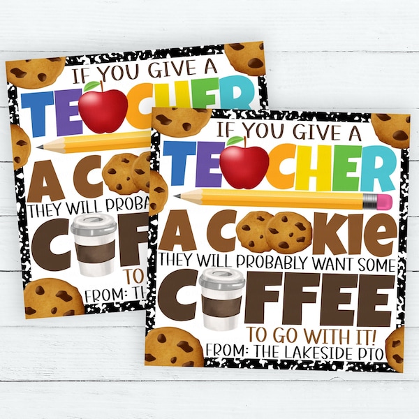 If You Give a Teacher - Etsy