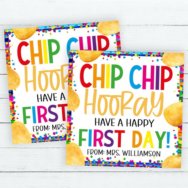 Chip Chip Hooray - Etsy